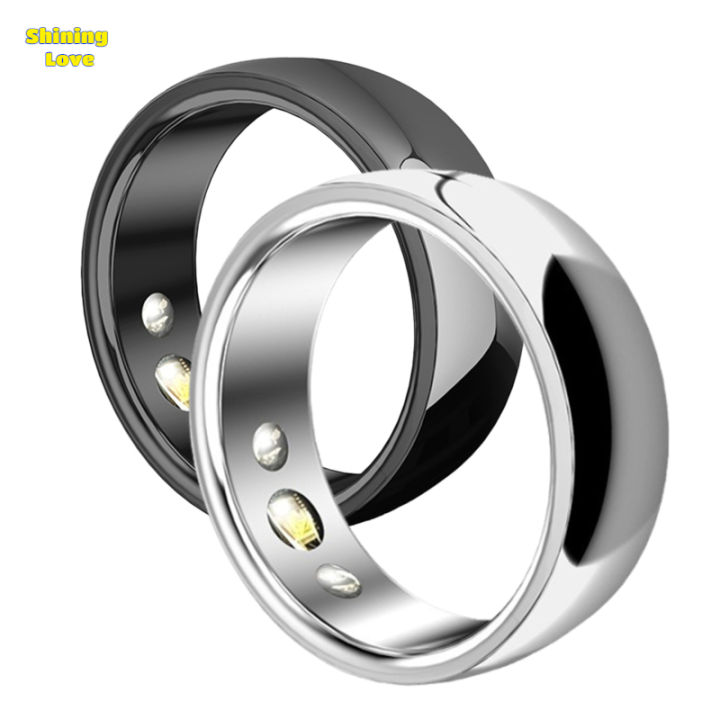 SR300 Smart Ring IP68 Waterproof Smart Ring Health Tracker Titanium ...