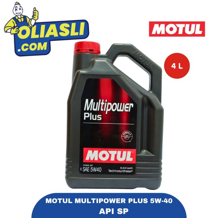 MOTUL MULTIPOWER PLUS 5W40 4L Oli Mesin Mobil | Lazada Indonesia