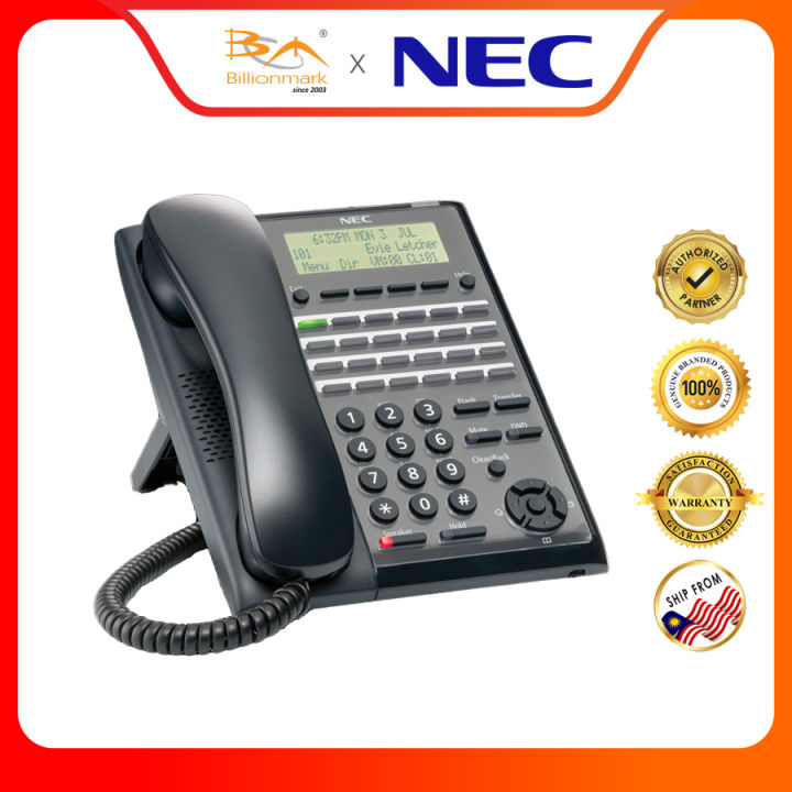 NEC IP7WW-24TXH-A1 24-Keys Hybrid Multipleline Keyphone For SL2100 ...
