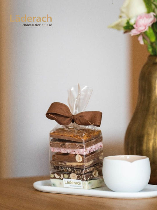 Laderach Ledra nut small bag chocolate gift box Switzerland imported ...