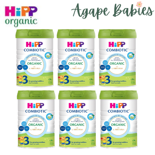 [6-Pack] Hipp Combiotic Growing Up Milk 800gm Stage 3 & Stage 4 ...