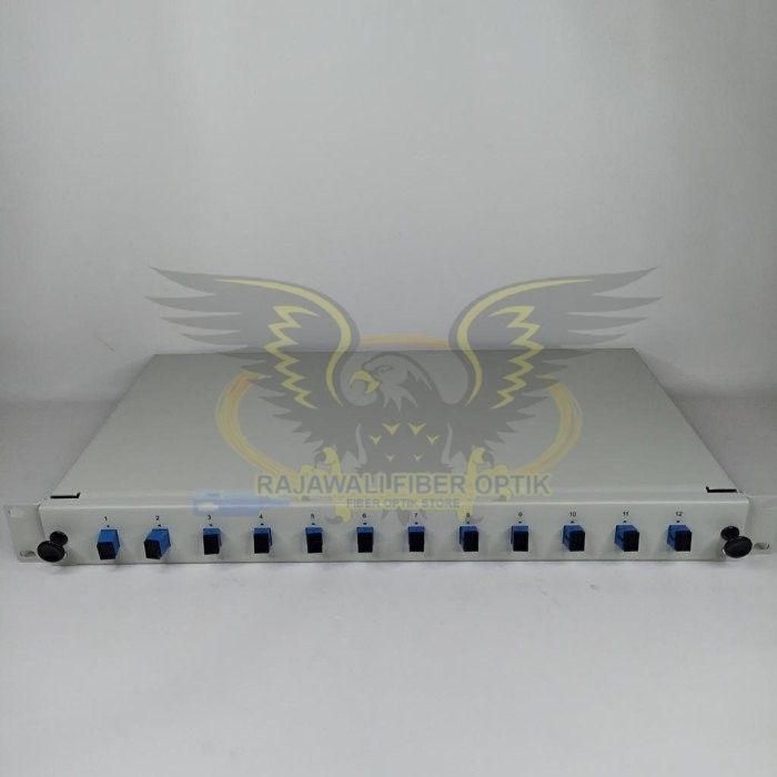 Otb 12 Core Lengkap / Odp / Roset 12 Core Lengkap Pigtail SC UPC FTTH ...