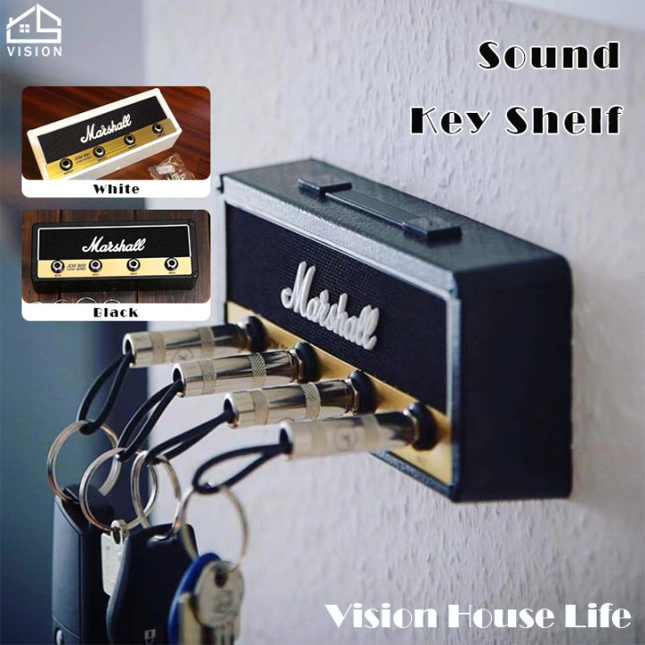 Vision Vintage Guitar Amplifier Key Holder Wall Mounted Key Hanger Key ...