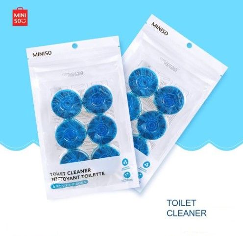 Miniso Toilet Cleaner 8 pcs/6 pcs Sterilization And Deodorization ...