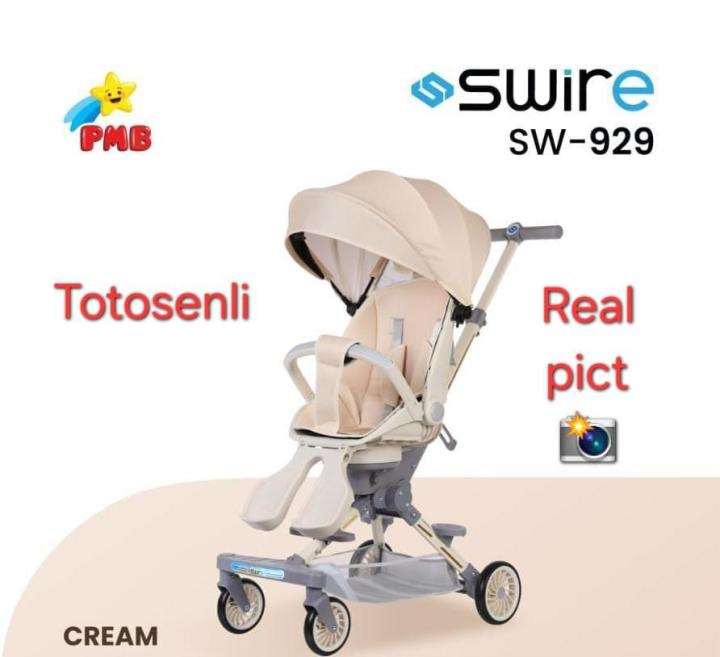 SWIRE SW 929 RODA TIGA ANAK ANAK STROLLER 929 MODEL | Lazada Indonesia