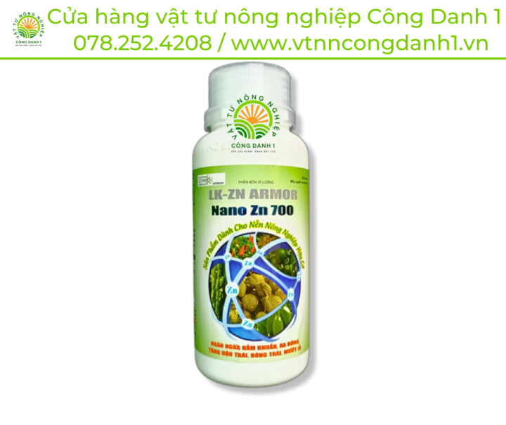 Nano Zn 700 (nano kẽm 700) của An Phát Nông, sản phẩm dành cho nông ...