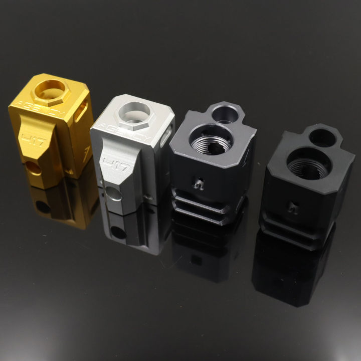 TZT 4Mm Ccw Agency Arms 417 Compensator For Airsoft Gbb Gel Blaster ...