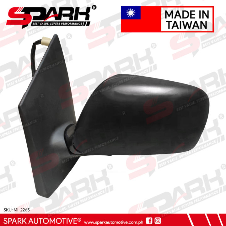 Toyota Vios 2008 - 2011 Batman Gen 2 Second Gen Black Side Mirror Side ...
