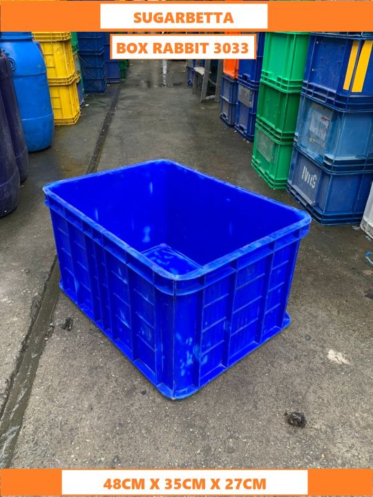 Box Filter Kolam Box Plastik Bekas Industri BOX Rabbit 3033 | Lazada ...