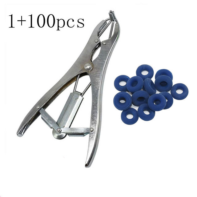 Tail Castration Forceps With High Elastic Tendon Rubber Castration ...