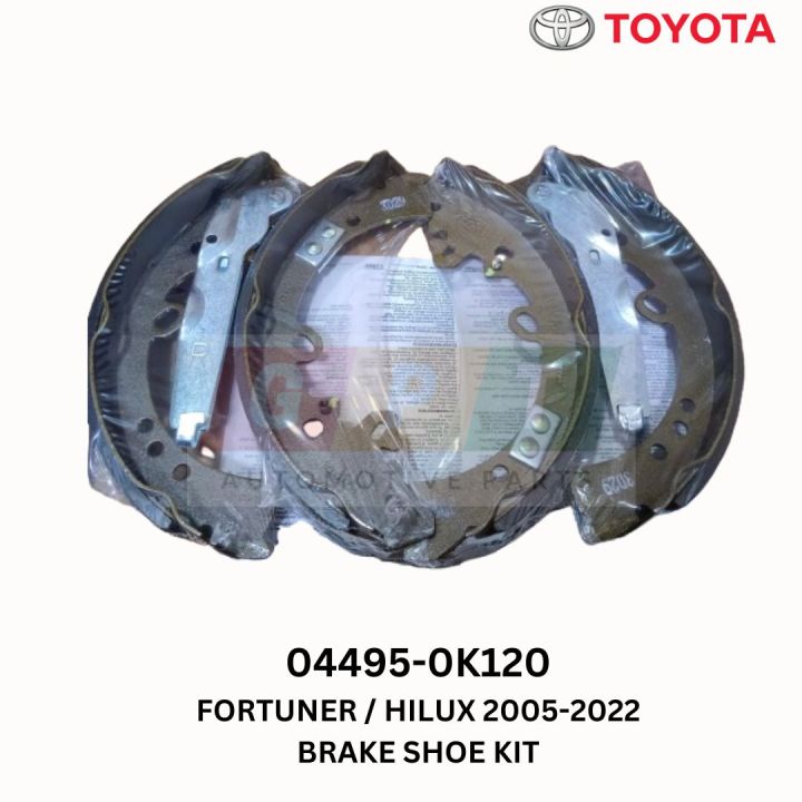 Brake Shoe Kit 04495-0K120 for TOYOTA FORTUNER / HILUX 2005-2022 ...