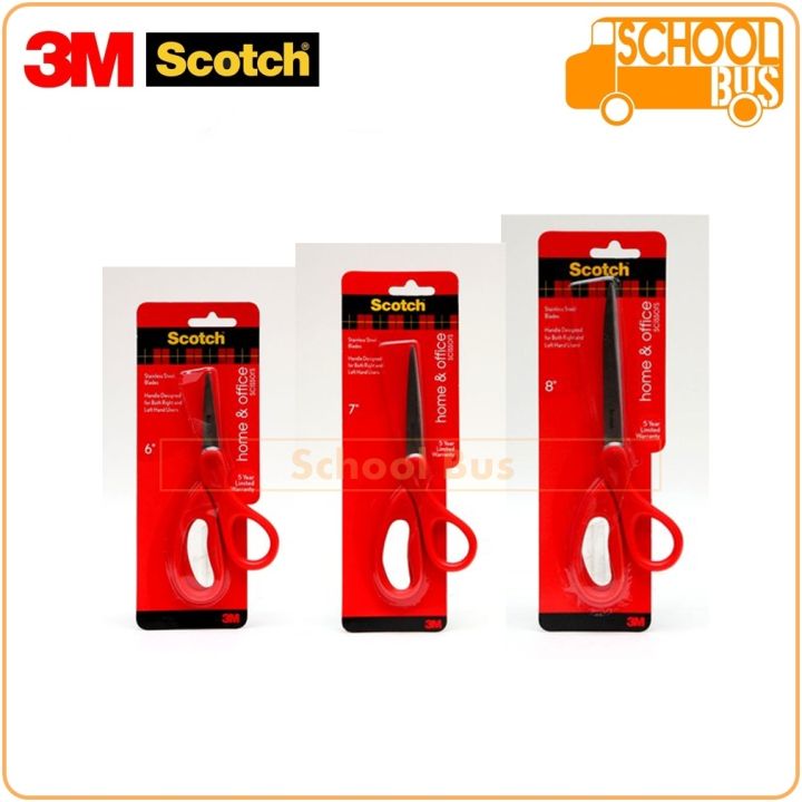 กรรไกร 3M Scotch Home&Office Scissor 1406 1407 1408 | Lazada.co.th