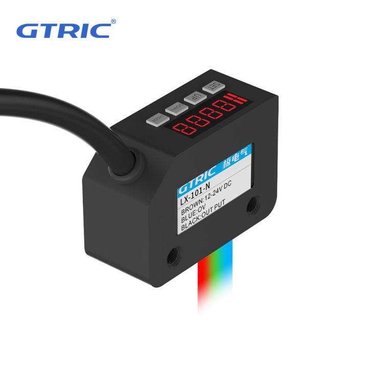 GTRIC Color Sensor Photoelectric Switch RGB Mark Recognition Deviation ...