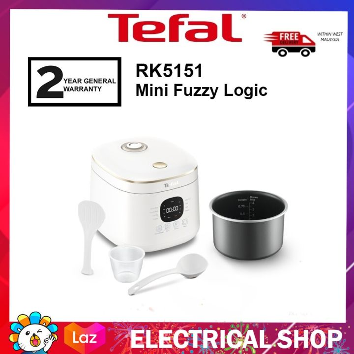 {FREE SHIPPING} Tefal 0.7L Mini Fuzzy Logic Rice Cooker RK5151 / Mini ...