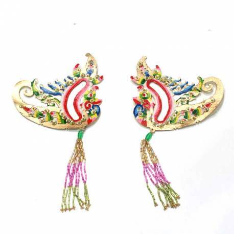 Sumping telinga - sumping tari - sumping kulit - sepasang sumping ...