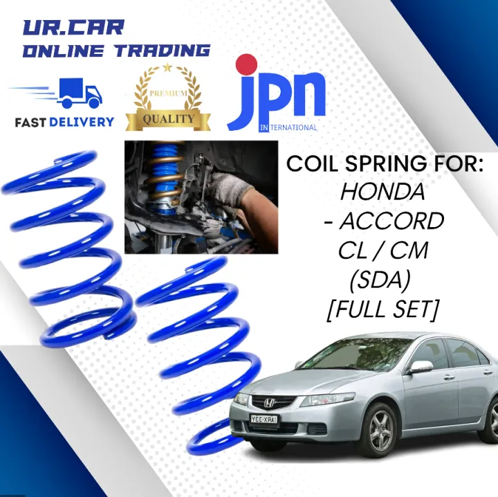 JPN COIL SPRING HONDA ACCORD CL / CM (SDA) FULL SET (FRONT / REAR ...