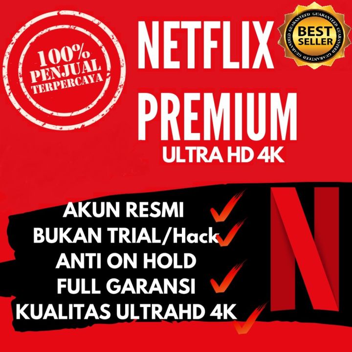 Netflix Premium 1 bulan Private Profil | Lazada Indonesia