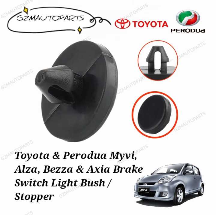 Toyota & Perodua Myvi, Alza, Bezza & Axia Brake Switch Light Pedal Bush ...