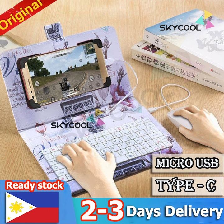 COD Mobile Phone Keyboard And Mouse Portable Type-CMicro-Usb Wired ...