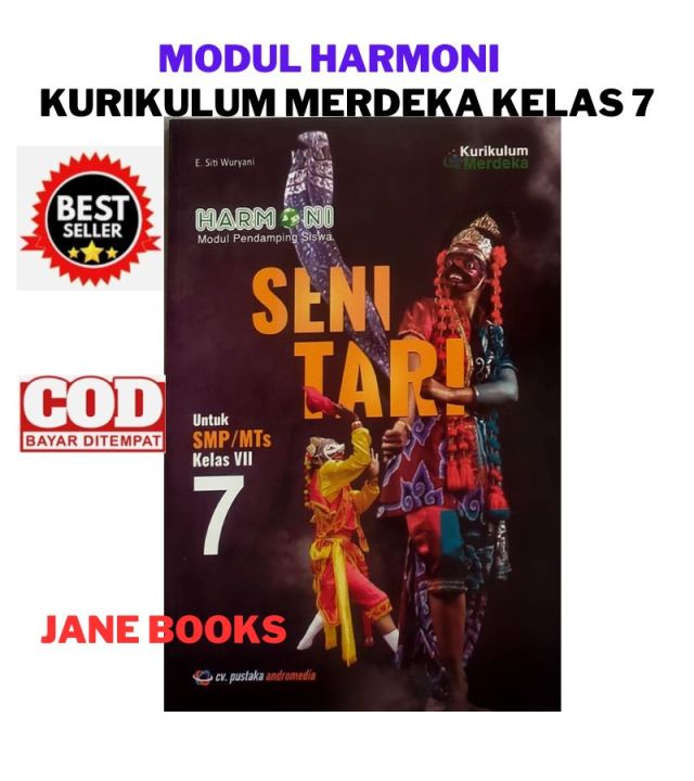 Modul Harmoni SENI TARI Kelas 7 SMP / MTS kurikulum Merdeka | Lazada Indonesia