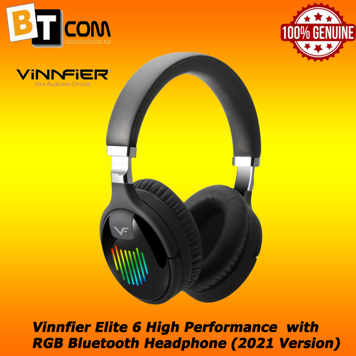 Vinnfier Elite 6RBG High Performance with RGB Bluetooth Headphone (2021 ...