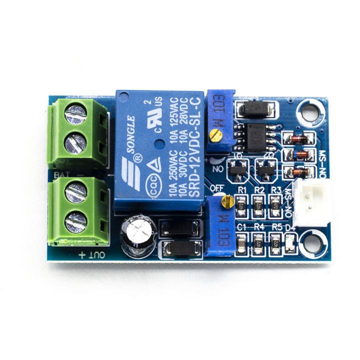 12V Battery Low Voltage Cut off Automatic Switch Recovery Protection ...