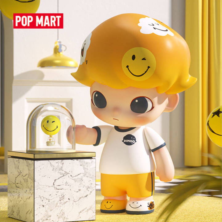 POP MART MEGA COLLECTION 1000% JUST DIMOO x Smiley World | Lazada.co.th