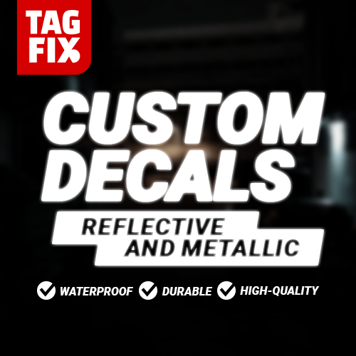 Customized Decals Reflective Metallic Hologram Lazada Ph