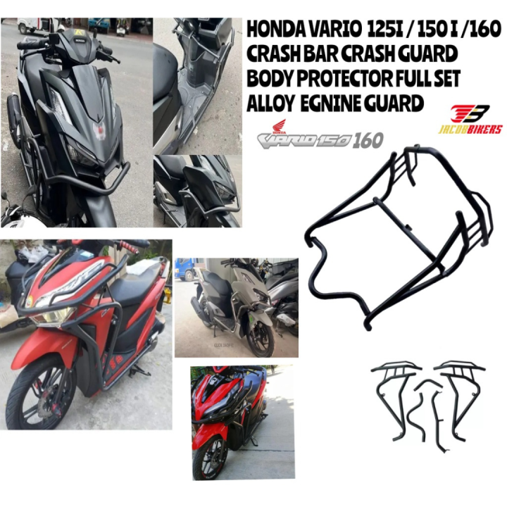 HONDA VARIO 125I / 150 I / 160 I CRASH BAR CRASH GUARD BODY PROTECTOR ...