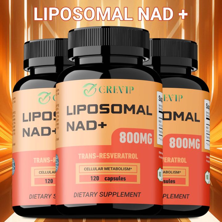 Liposomal NAD, 800 mg + Trans-Resveratrol, Pinahusay na Absorption ...