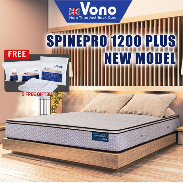 VONO SpinePro1200PLUS Mattress [🔥NEW Model] SpineProPlus ...