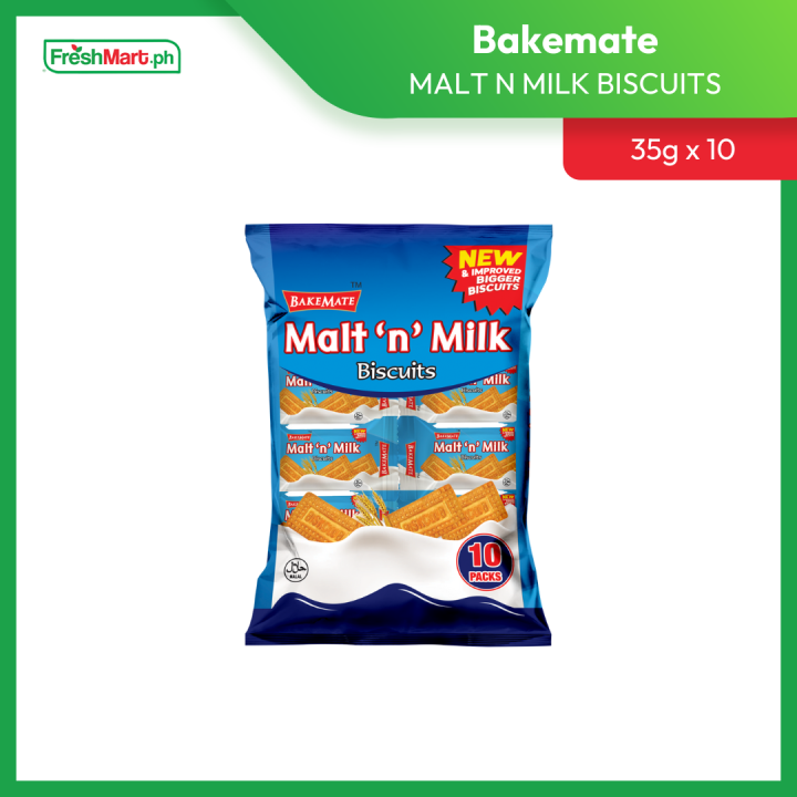 Malt n Milk Bakemate Biscuit 35g | Lazada PH