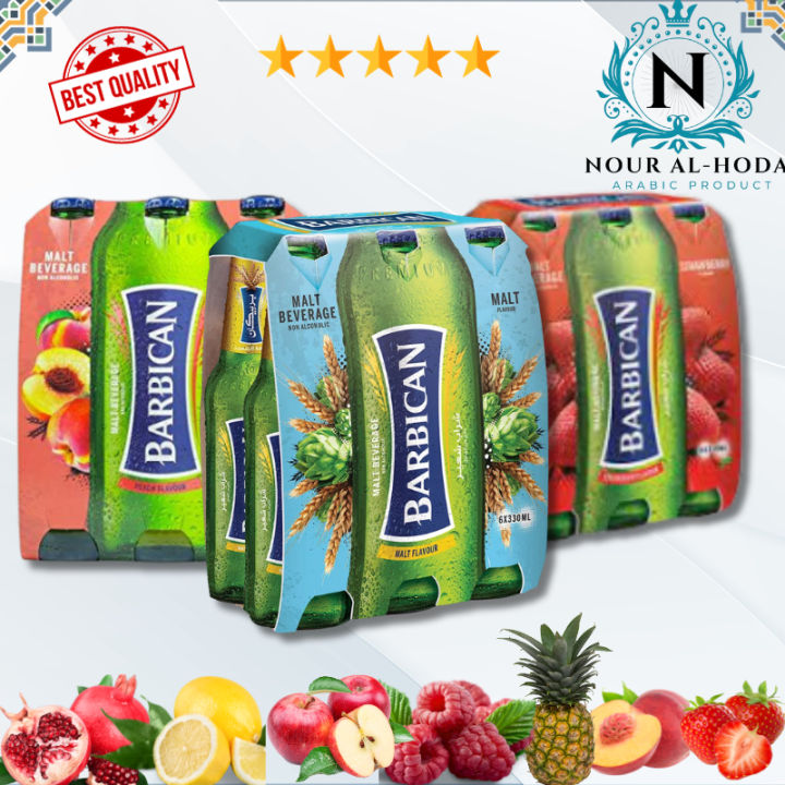 Barbican Malt Drink 6 Bottles x 330ml (8 Flavours) - Minuman Barbican ...