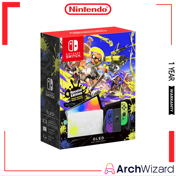 Nintendo Switch OLED Model Splatoon 3 Special Edition | Lazada Singapore