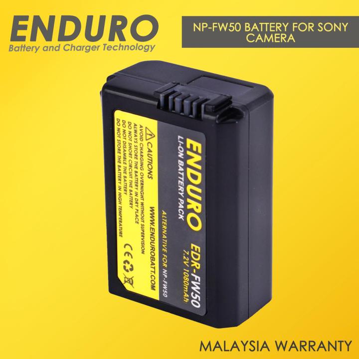 Enduro NP-FW50 Battery for Sony Camera | Lazada