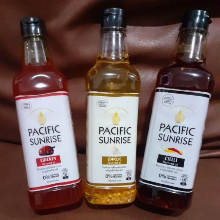 Original Garlic,ChiliChicken Flavored Oil by Pacific Sunrise 500ml | Lazada PH