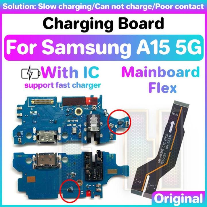 USB Charging charger port board for samsung a15 5g A156E A155F A156B SM-A156B SM-A156E Mainboard ...