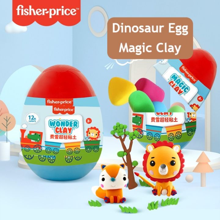 Fisher Price Magic Clay 12 Colors Play Dough Kids Imagination Creative ...