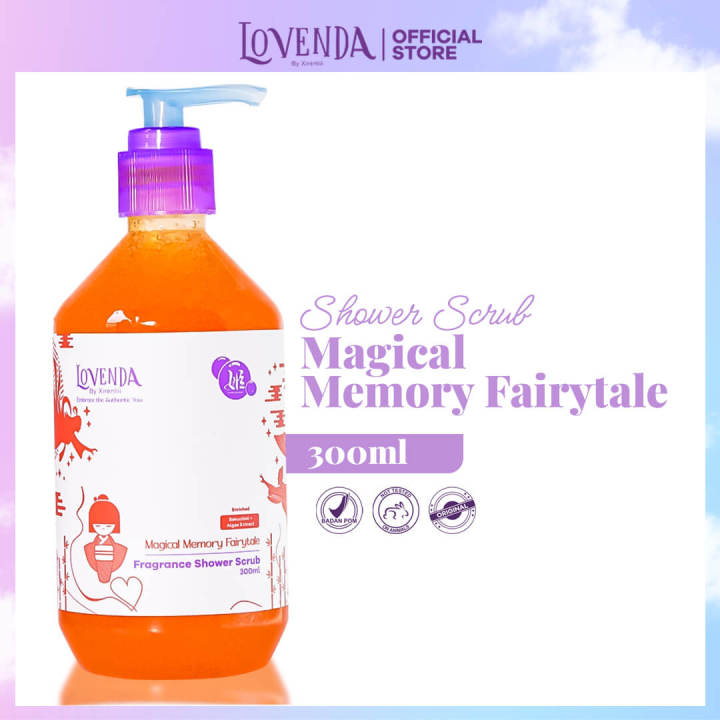 Lovenda Shower Scrub Magical Memory Fairytale | Lazada Indonesia