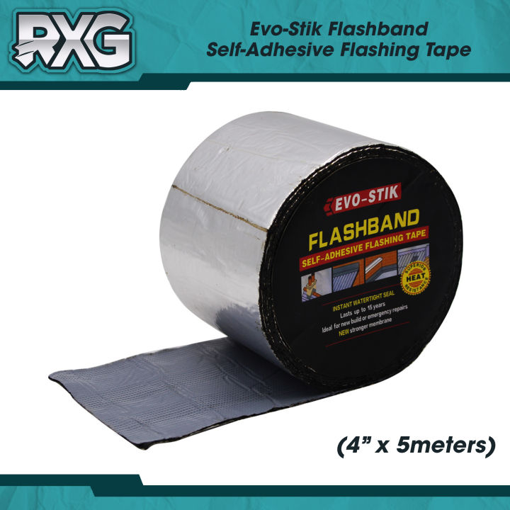 Evo-Stik Flashband Self-Adhesive Flashing Tape (4''x5meters) | Lazada PH