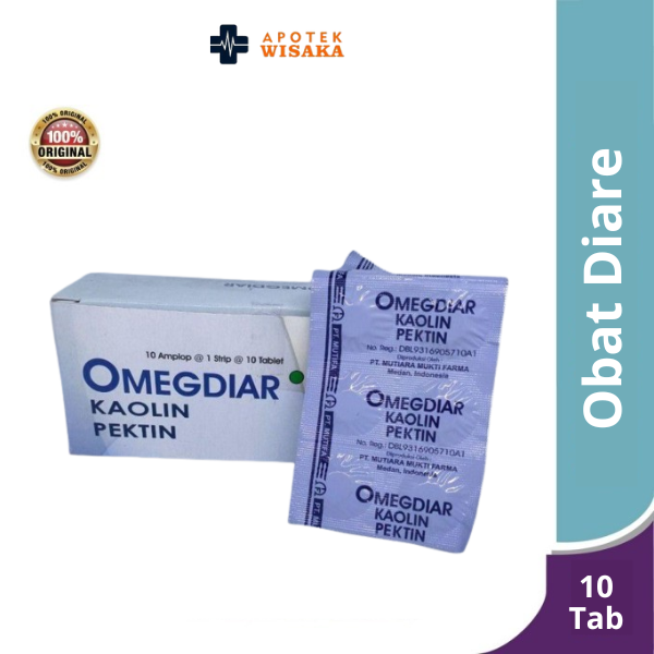 Omegdiar 10 Tablet - Obat Diare | Lazada Indonesia