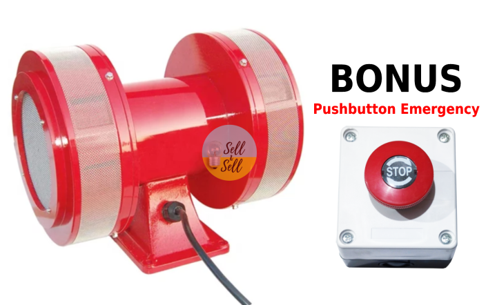 Sirine Yahagi S-293 / Motor Sirene Yahagi S293 (220V) [ BONUS ...