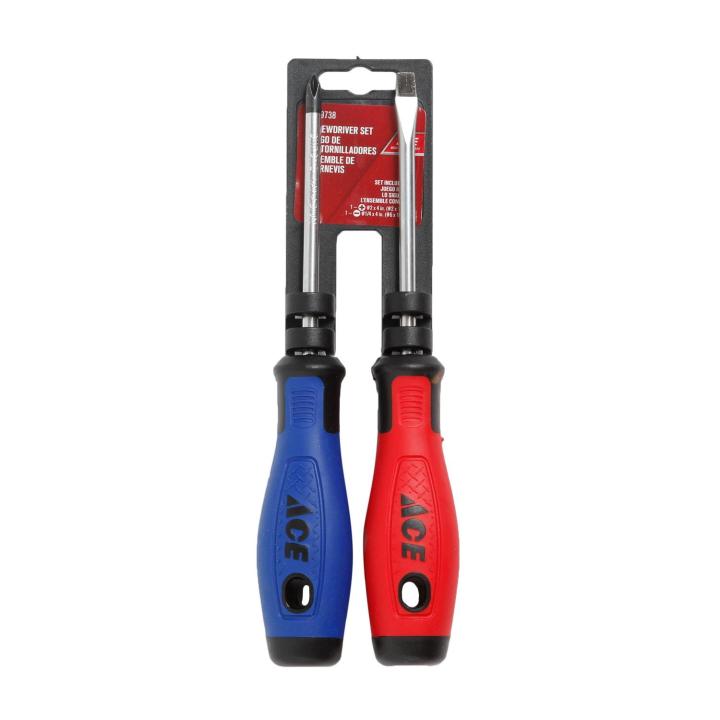 Ace Hardware Phillips and Slotted Screwdriver Set | Lazada PH