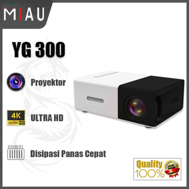 Mini Proyektor YG300 Proyektor LED Portabel Mini Projector Bioskop ...