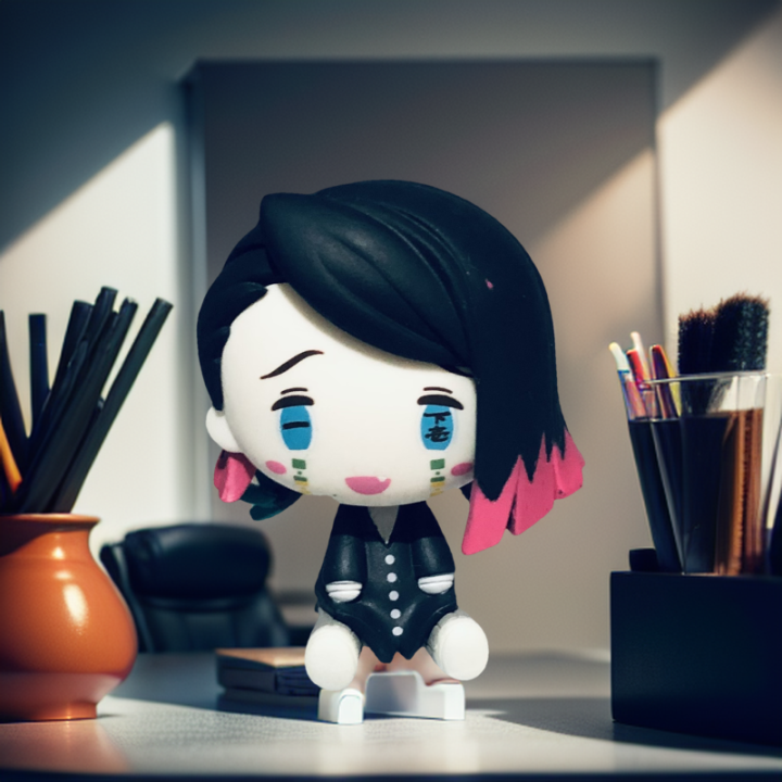 Demon Slayer (DS) Kimetsu no Yaiba - Enmu - Mini Figure Anime Movie ...