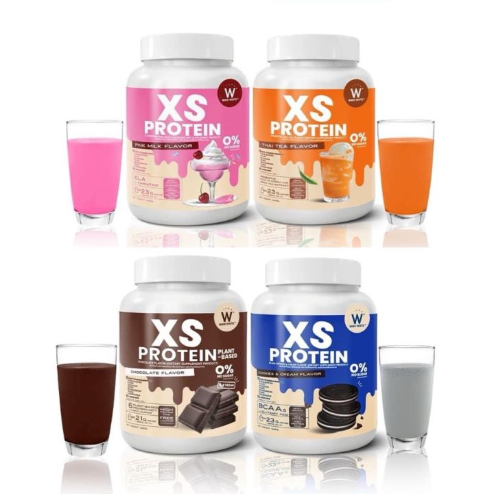โปรตีน WINK WHITE XS PROTEIN (1กระปุก 240 กรัม) มีให้เลือก 4 รสชาติ ...