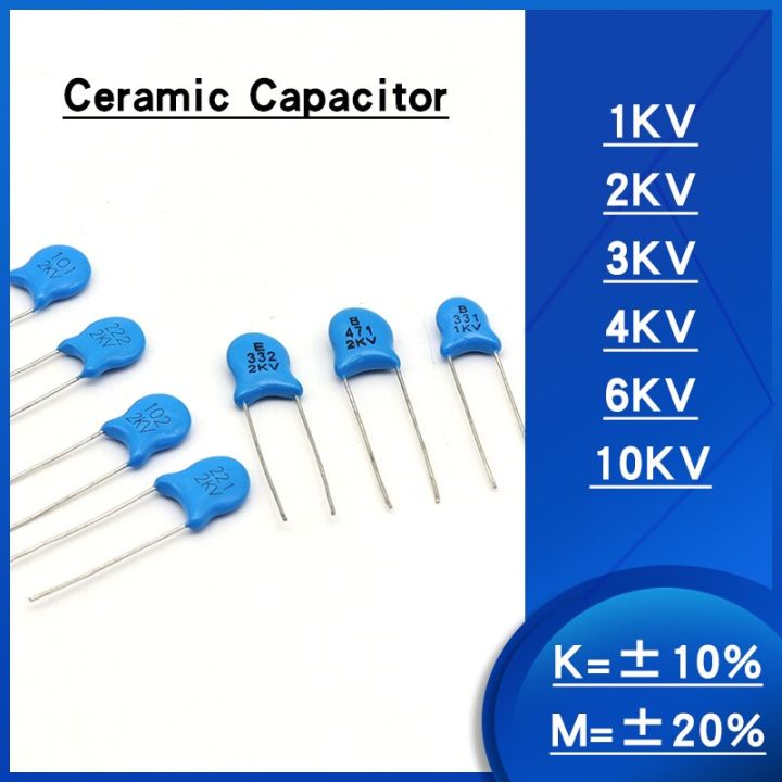 1KV 2KV 3KV 4KV 6KV 10KV Ceramic Capacitor 101K 102K 151K 220K 221K ...