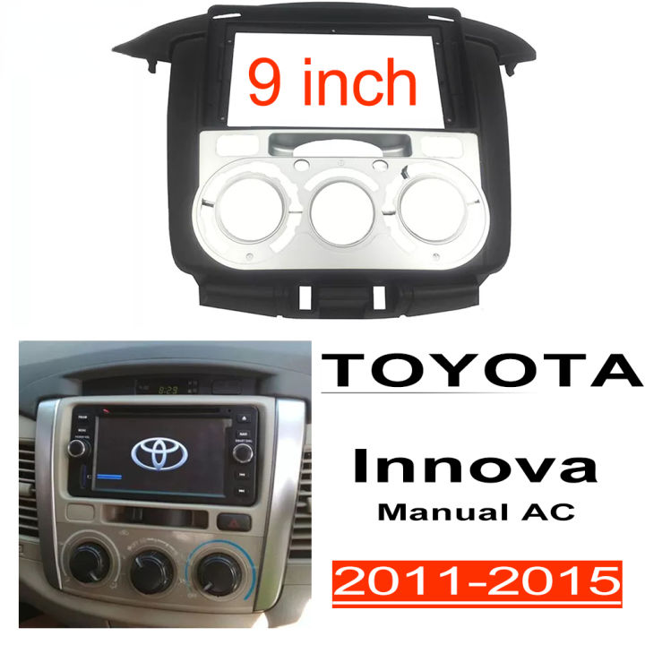HYS 2din stereo panel fit for TOYOTA Innova 2011-2015 9 inch head unit ...