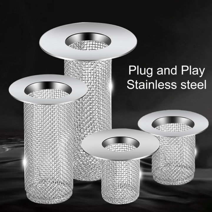 Steel Floor Drain Filter Mesh Basket Multifunctional Hair Trap Anti ...