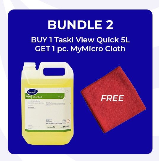 Taski View Quick Cleaner with FREE TASKI MICRO FIBER! SAVE Php110 ...